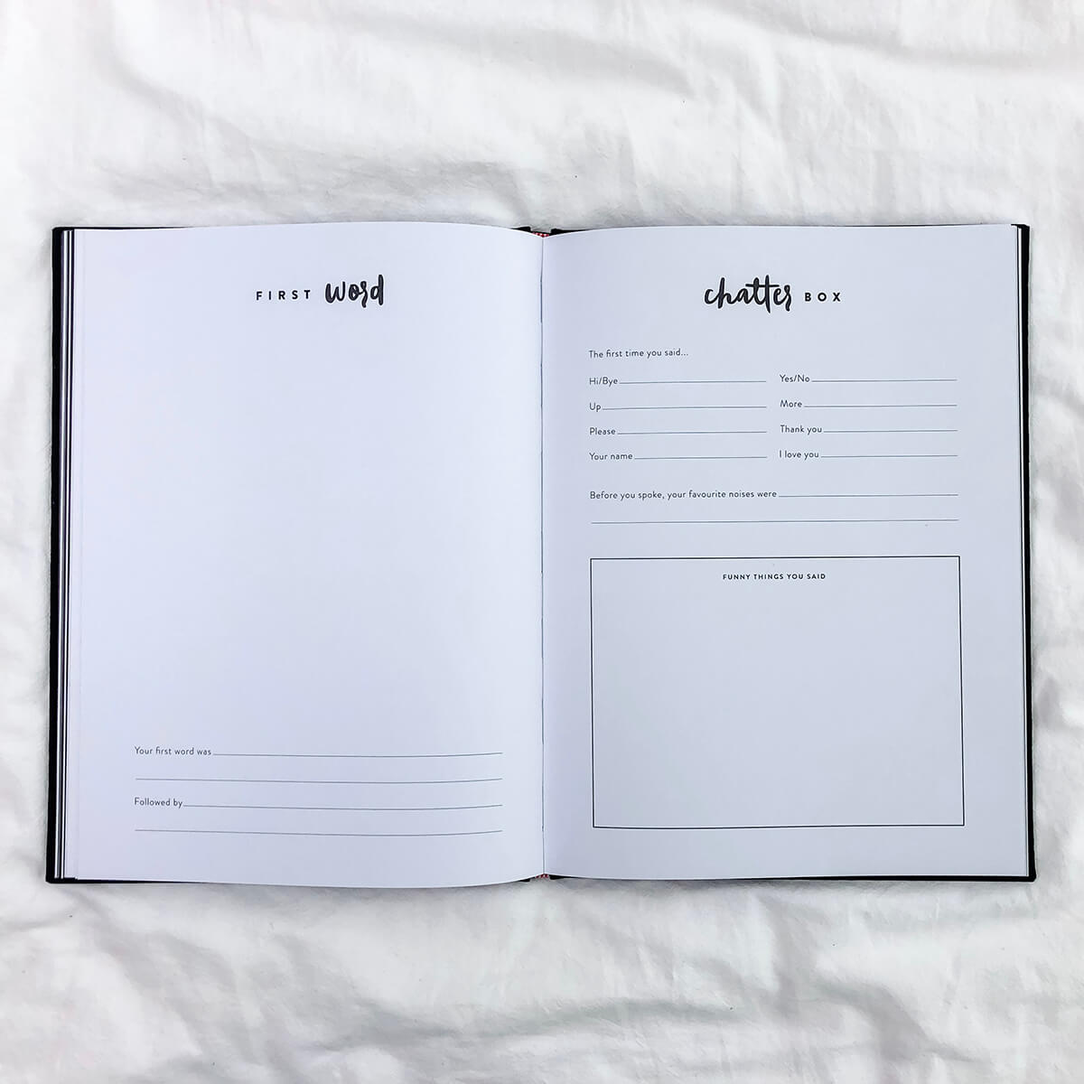 Modern Baby Book | Gender Neutral Baby Journal | Baebe – by Baebe